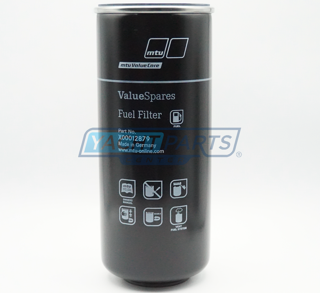 MTU X00012879 ORIGINAL FUEL FILTER SPIN-ON S4000